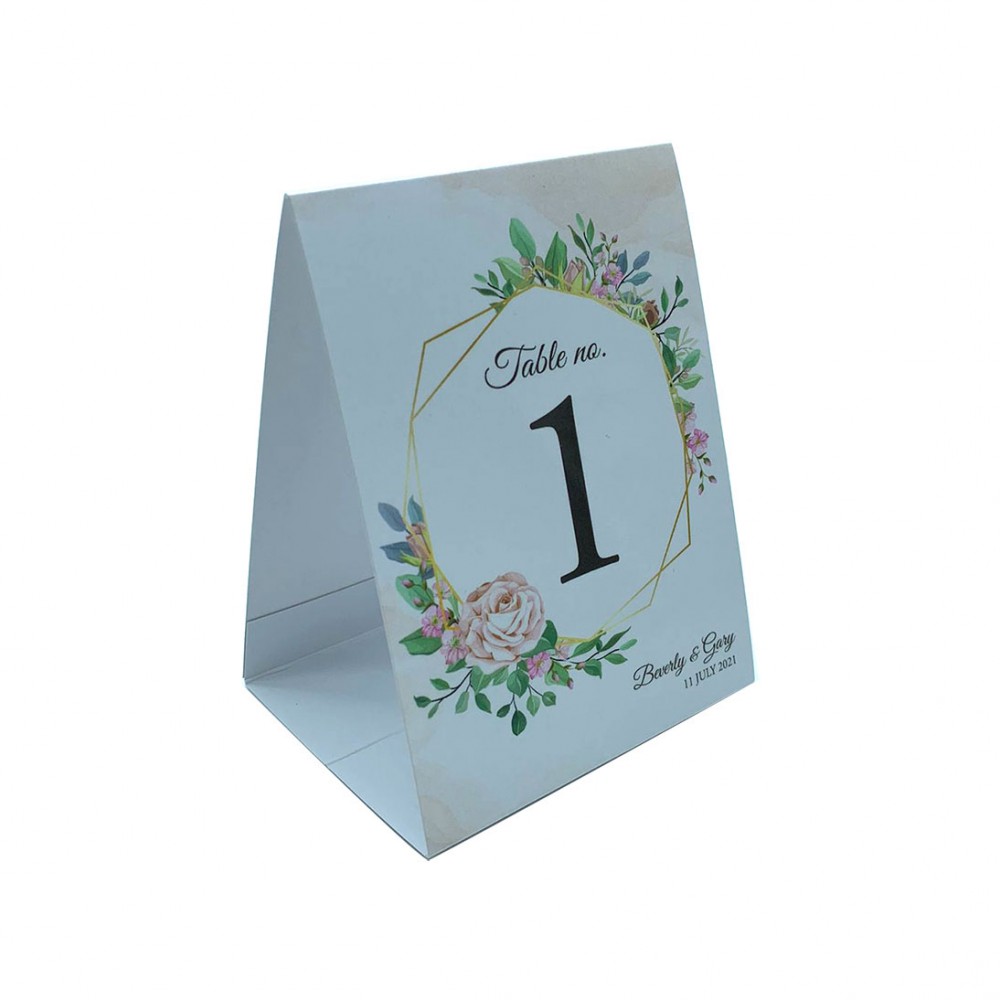 Table Tent Cards Design | Digital Printing Shop | Name Cards Online