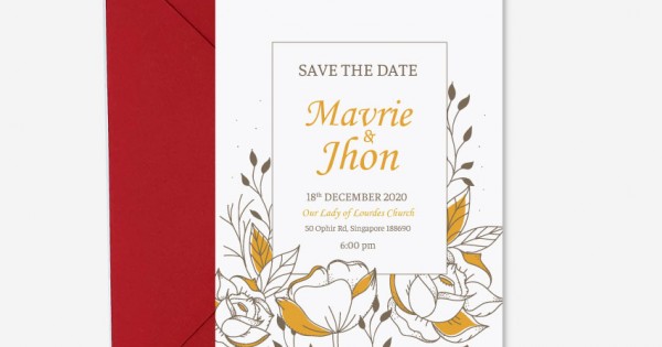 Customized UV Print | Wedding Cards Online – Namecardsonline.com.sg