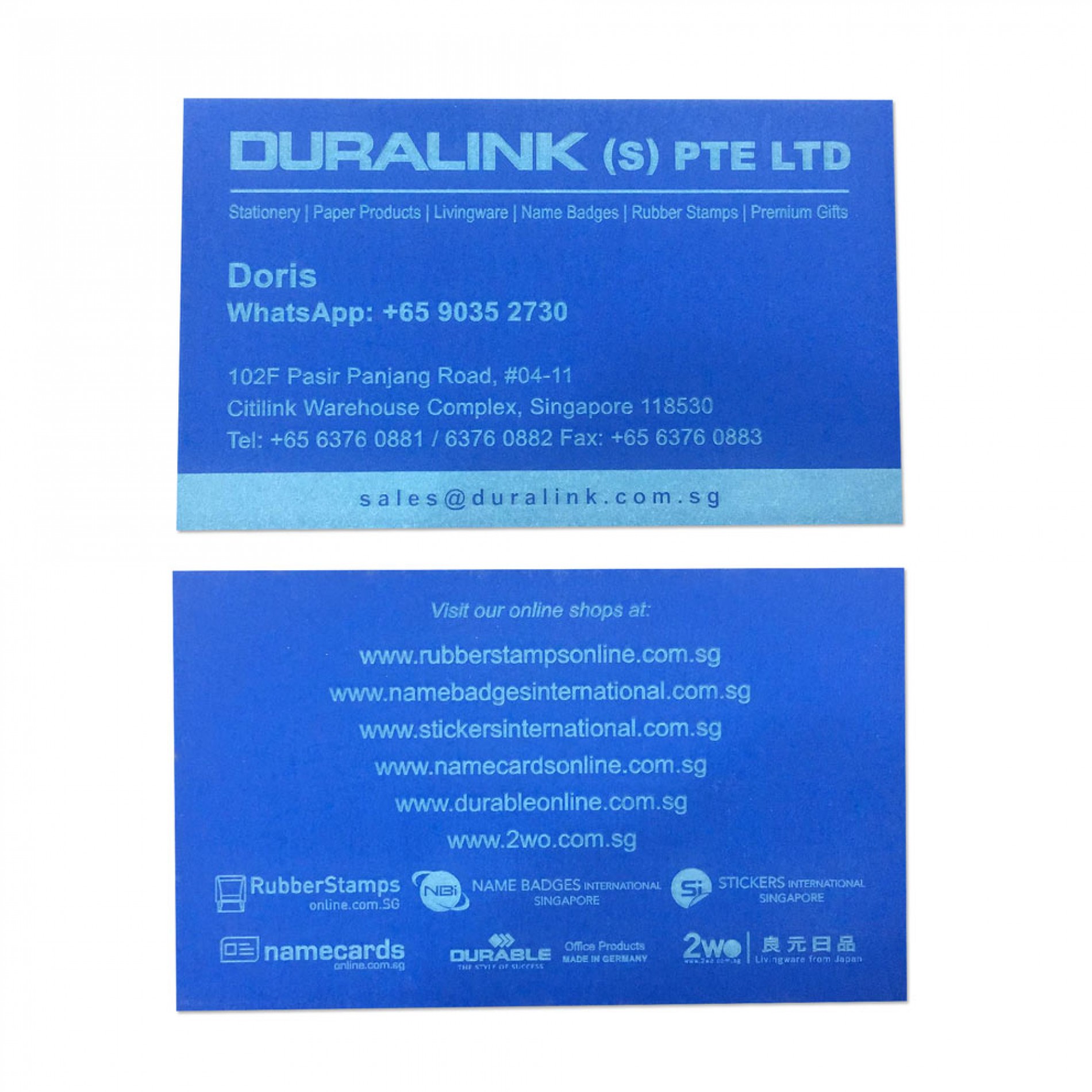 Standard Name Card Japanese Artcard 310gsm – Namecardsonline.com.sg